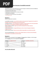 Contrôle SVT 3AC Semestre 2 | PDF | Nerf | Muscle squelettique