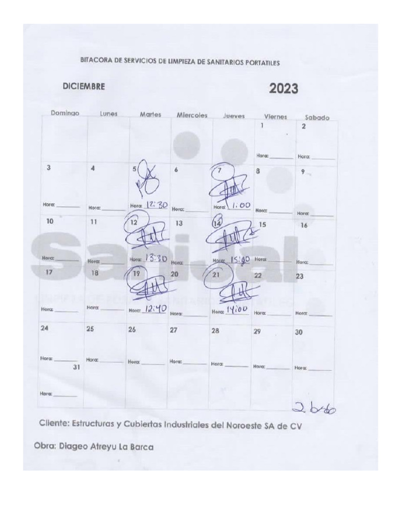 Bitacora Dic.23 Estructuas | PDF
