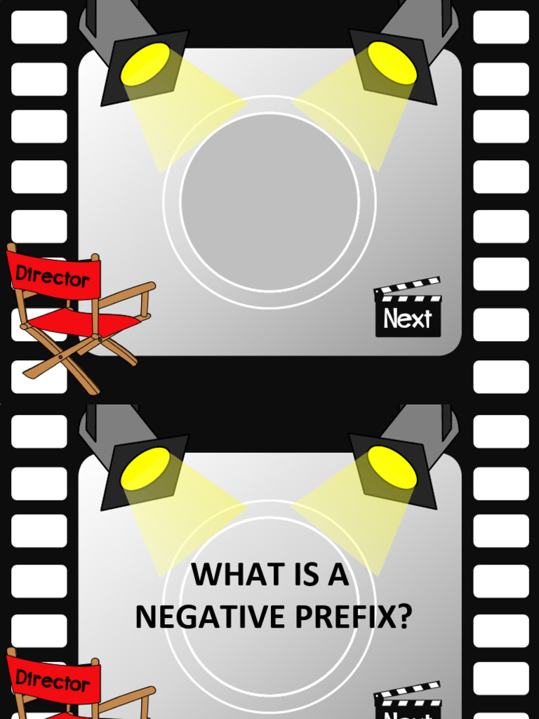 Negative Prefixes | PDF