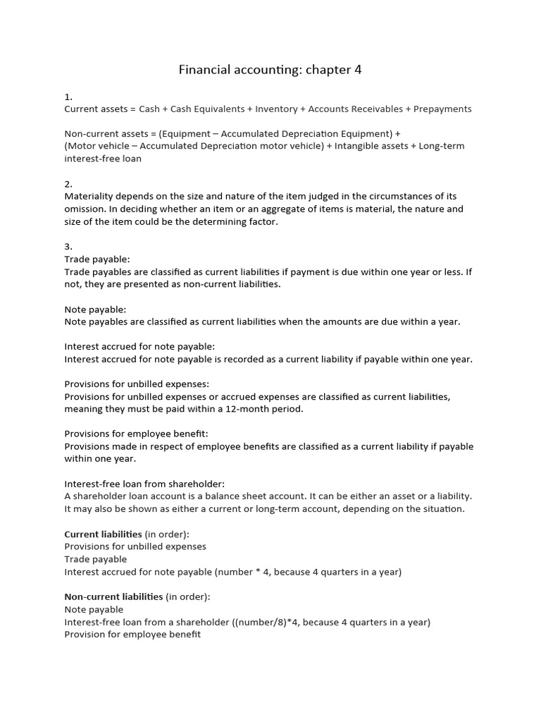 Financial Accounting - Chapter 4 | PDF | Income Statement | Expense