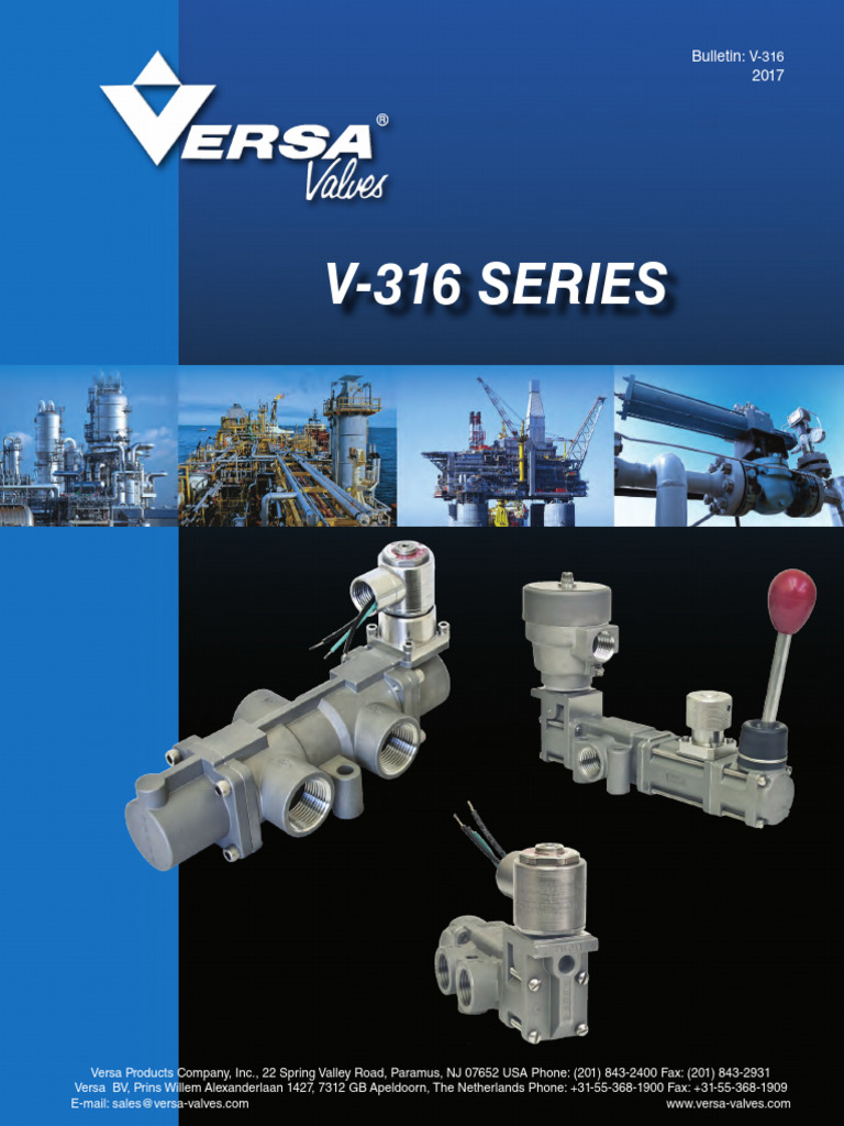 V 316 Series | PDF | Valve | Mechanical Engineering