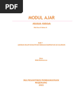 Modul Ajar Aqidah Akhlak Kelas 11 | PDF | Sains & Matematika