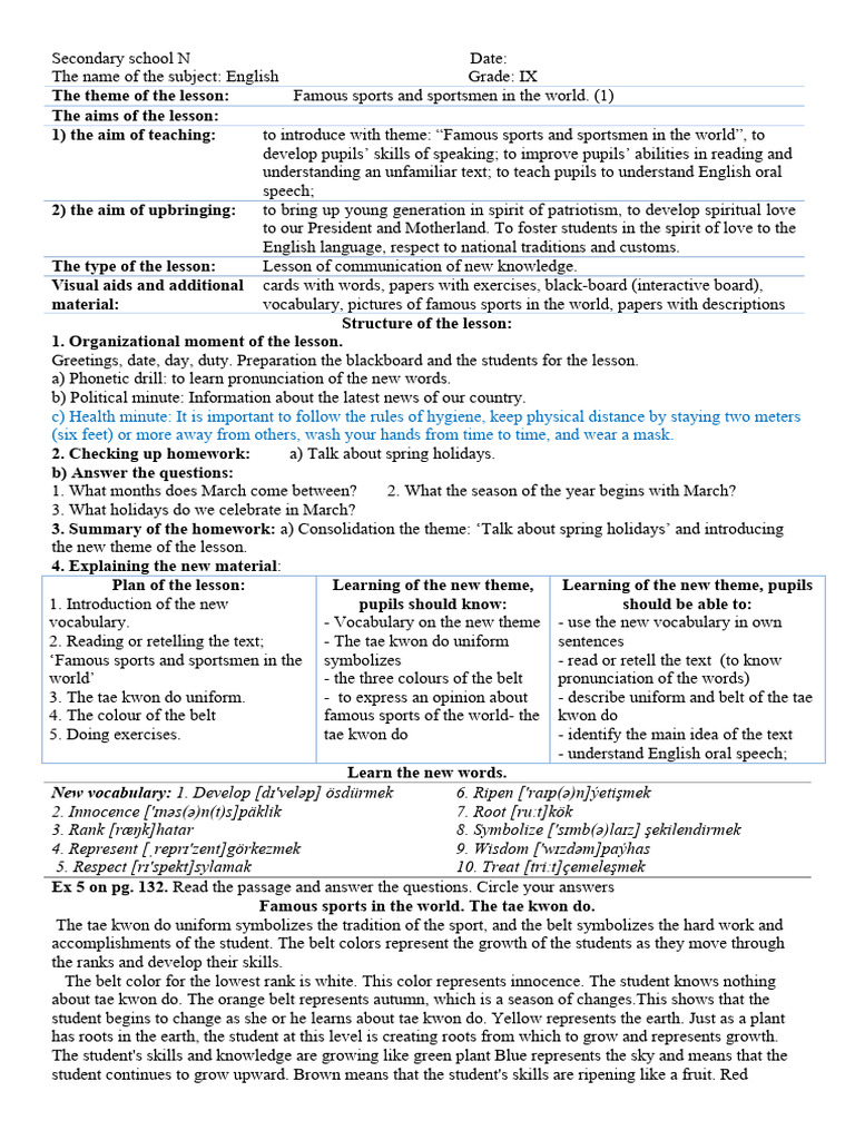 9 Inlis (6 Yash) - IV | PDF | Adjective | Verb