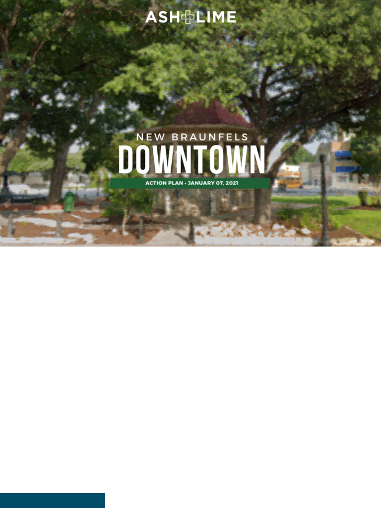 2021 New Braunfels TX Downtown Action Plan | PDF