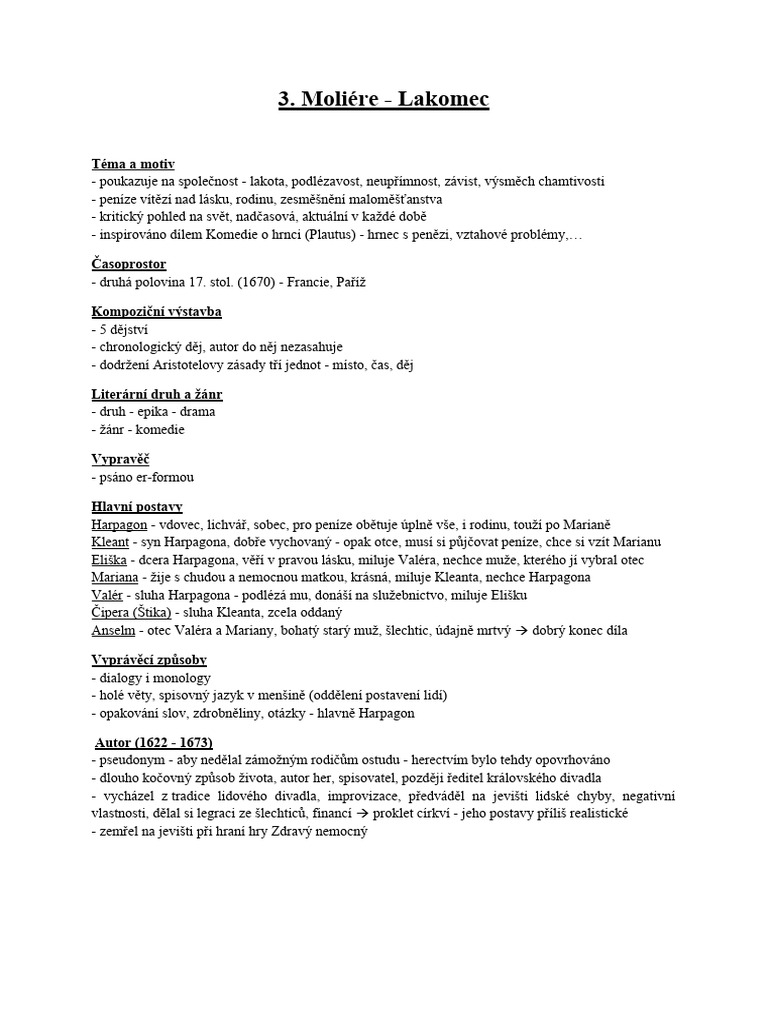 Lakomec | PDF
