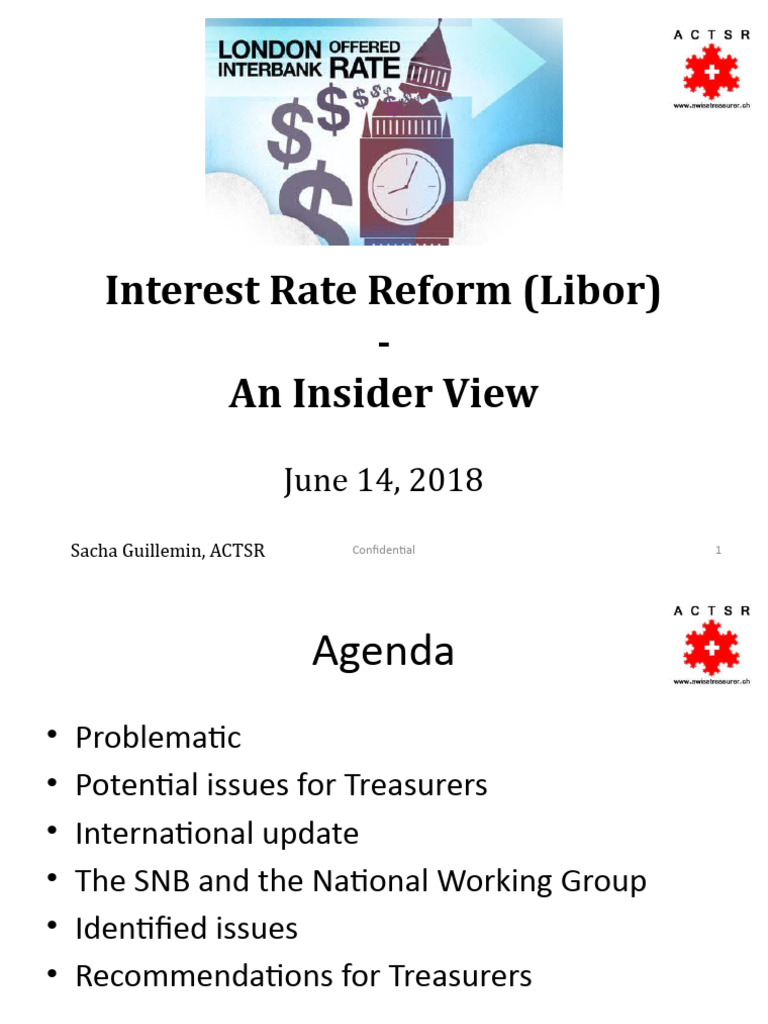 Presentation LIBOR ACTSR | PDF | Libor | Swap (Finance)