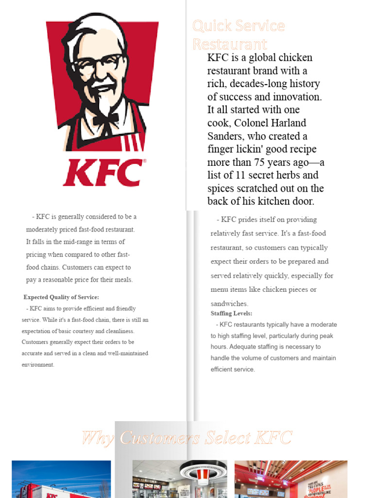 Pecha Kucha KFC | PDF | Fast Food | Economies