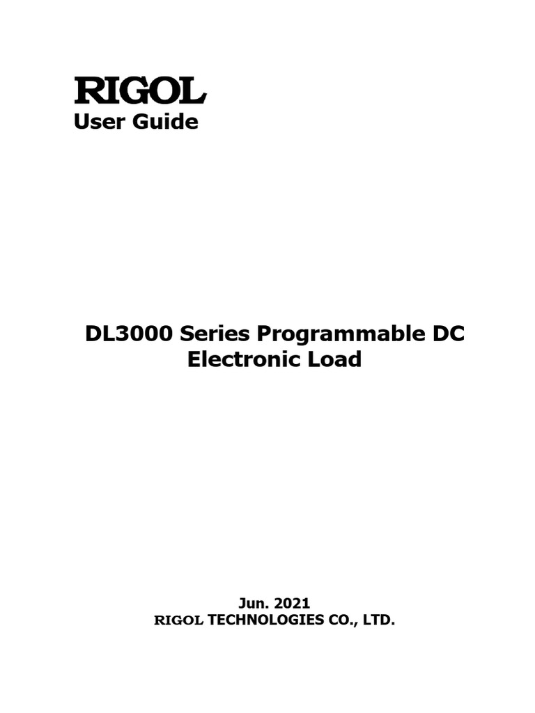 DL3000 UserGuide EN tcm15-3981 | PDF | Fuse (Electrical) | Electrical Connector