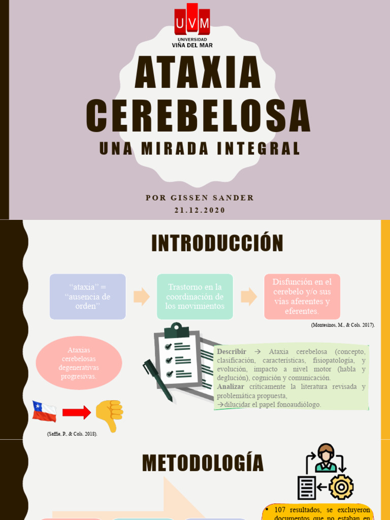 Ataxia Cerebelosa: Definición y Tratamiento | PDF | Enfermedades y ...