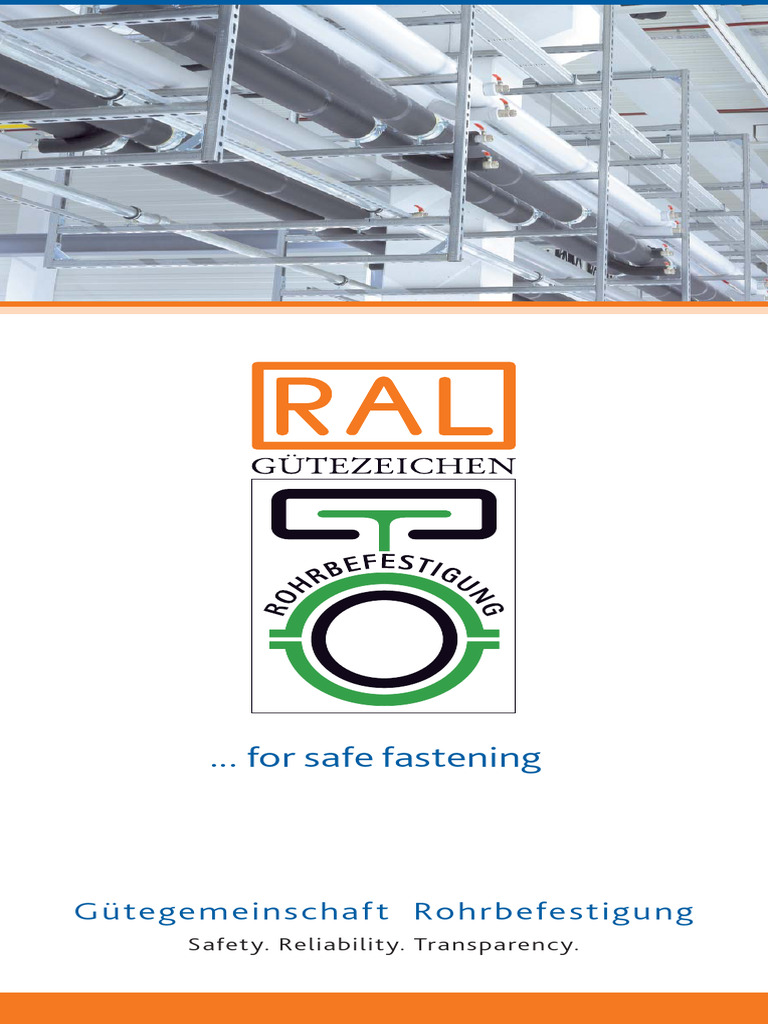 RAL GZ 655 Brochure ENs | PDF | Pipe (Fluid Conveyance) | Quality Assurance