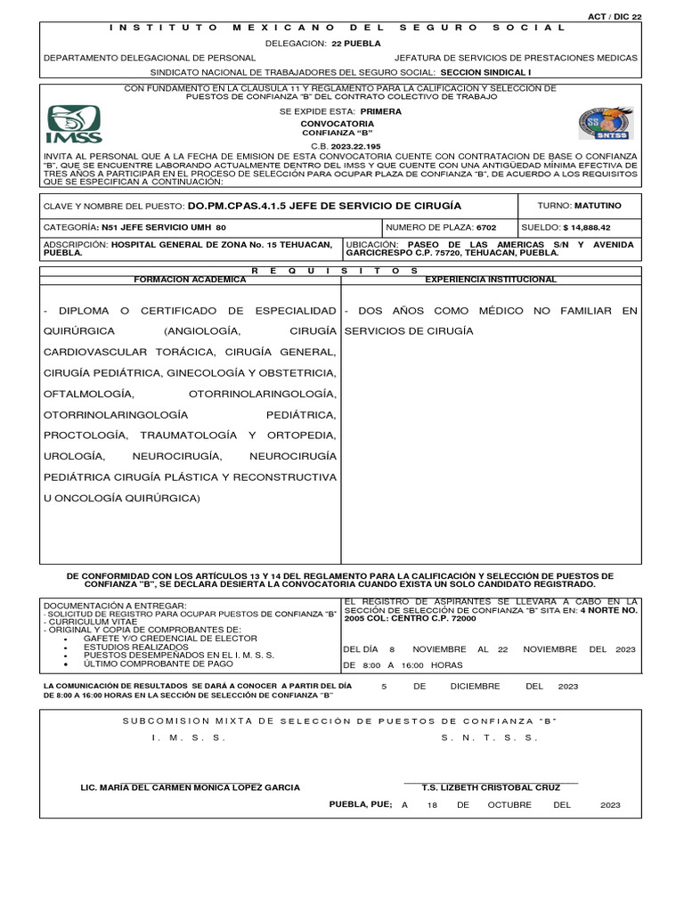 CB1 Puebla | PDF | Enfermería | Hospital