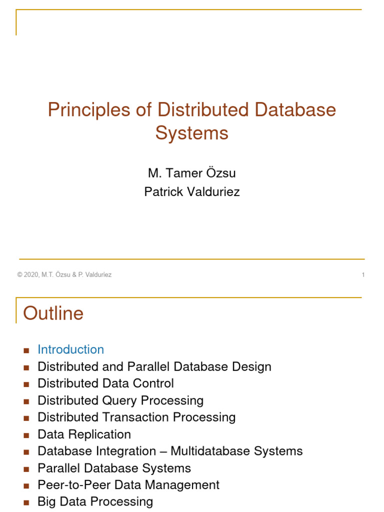 RBD Lectures Merged | PDF | Databases | Replication (Computing)