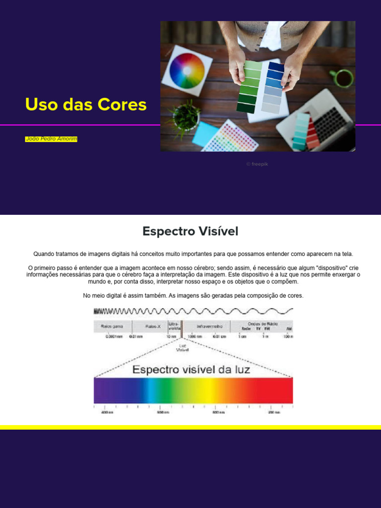 Uso Das Cores | PDF | Cor | Modelo de cores RGB Uso Das Cores | PDF | Cor | Modelo de cores RGB