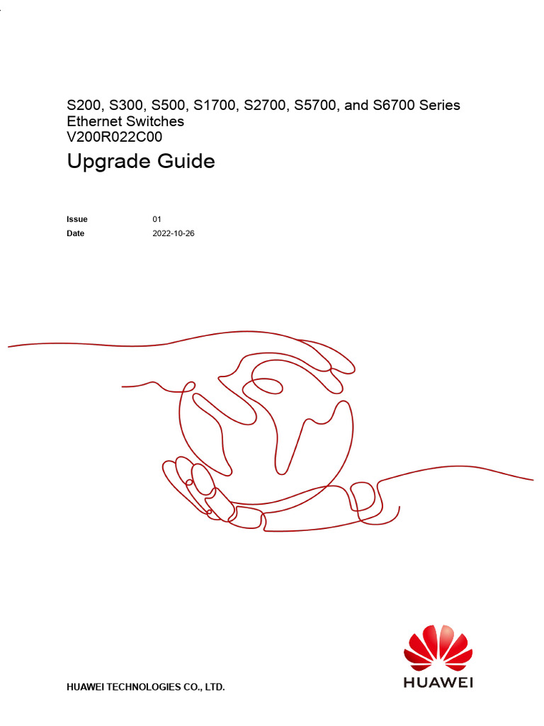 S200, S300, S500, S1700, S2700, S5700, and S6700 V200R022C00 Upgrade Guide | PDF | File Transfer ...