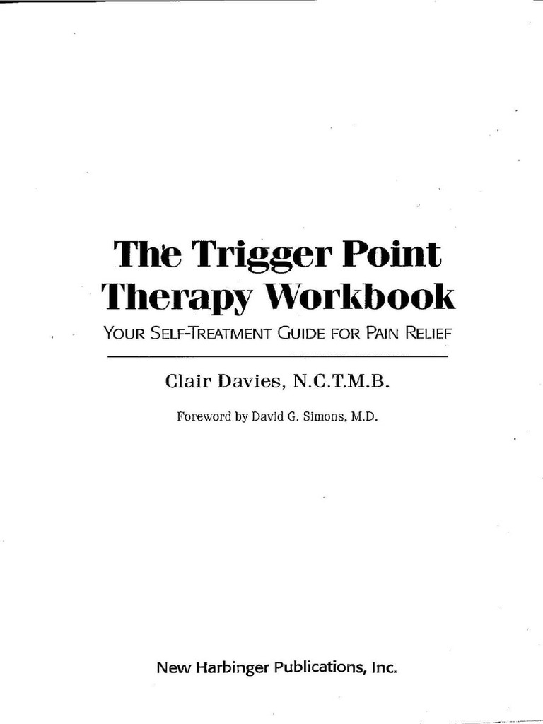 The Trigger Point Therapy Workbook PDF Free | PDF