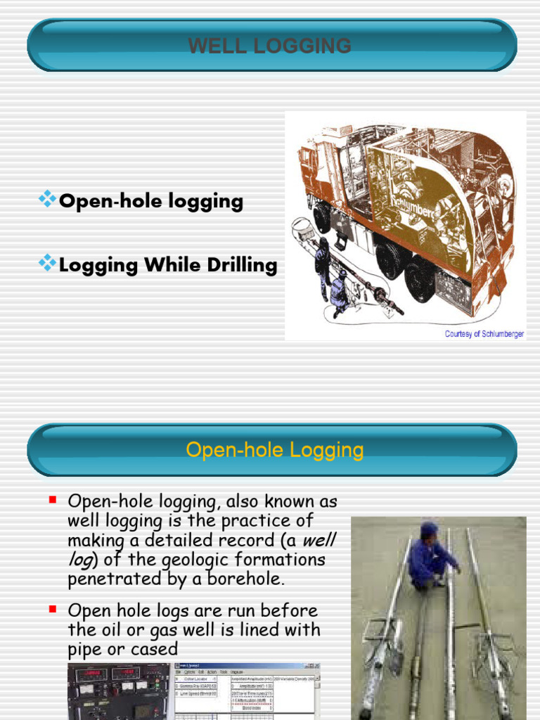 18 Open Hole Well Logging 4s r17 | PDF | Applied And Interdisciplinary Physics | Materials