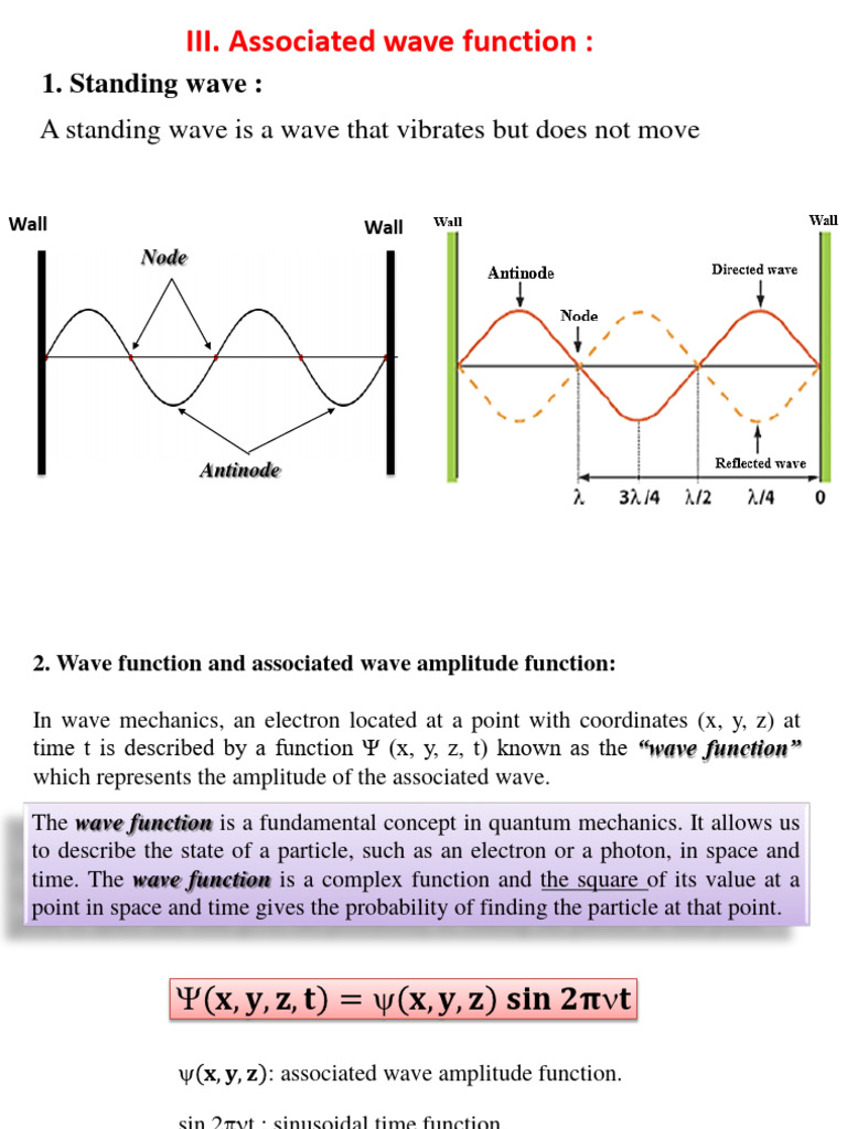 Wave Model - Hydrogen Case - 2023-2024 | PDF | Electron Configuration ...