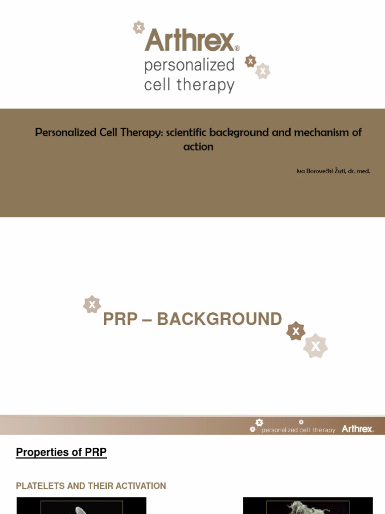 Arthrex PersonalizedCellTherapy | PDF | Adipose Tissue | Platelet