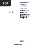 AR 600-8-11 Reassignment - Army | PDF | Security Clearance