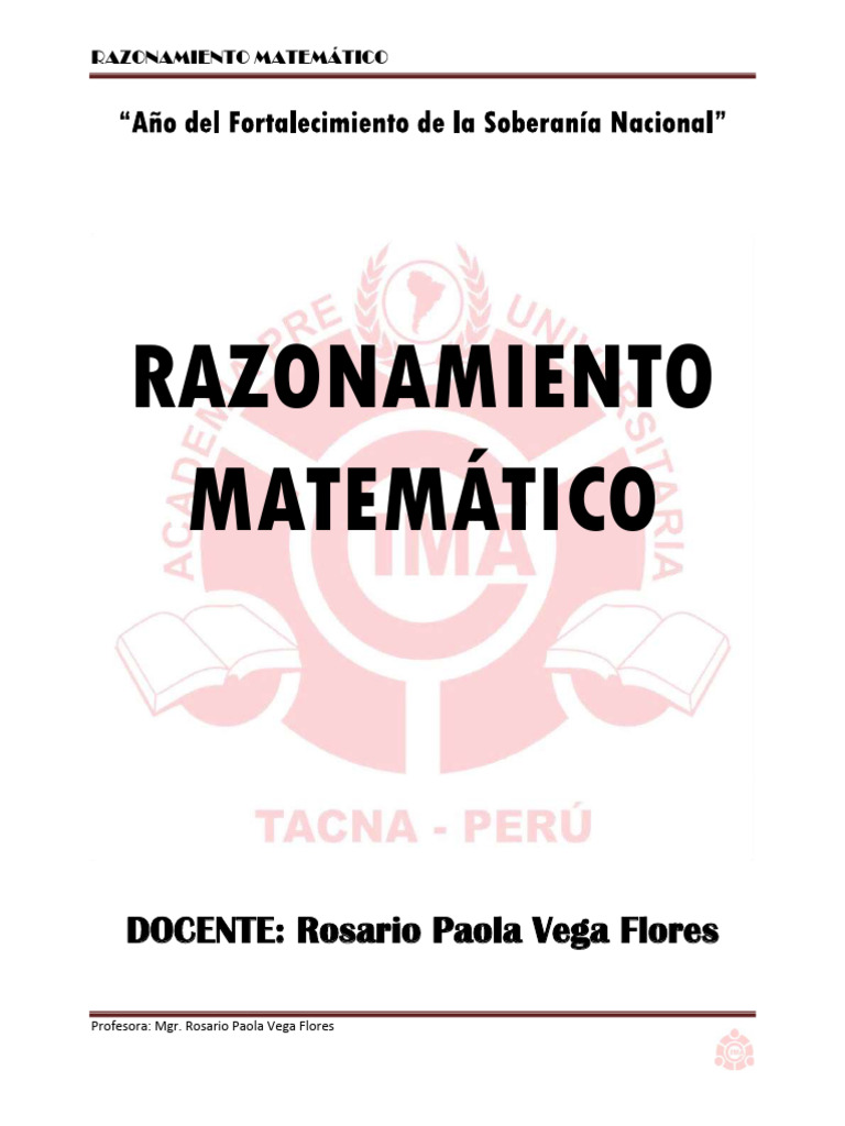 Raz. Matematico Modulo Teorico - 2 | PDF | Matemáticas