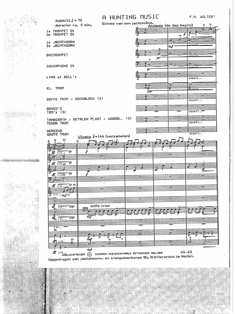 A Hunting Music | PDF