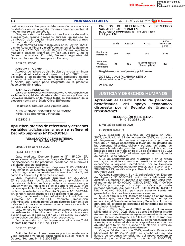 RVM006 - 2023ef1501 Abril | PDF