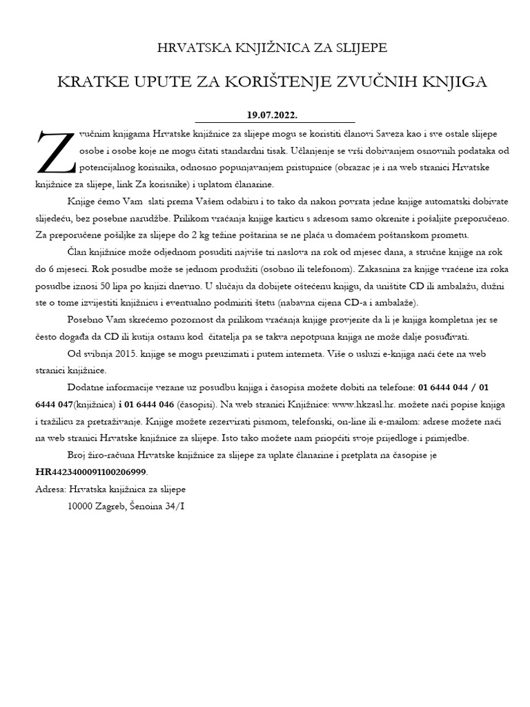 POPIS ZVUČNIH KNJIGA Compressed Compressed-1 | PDF