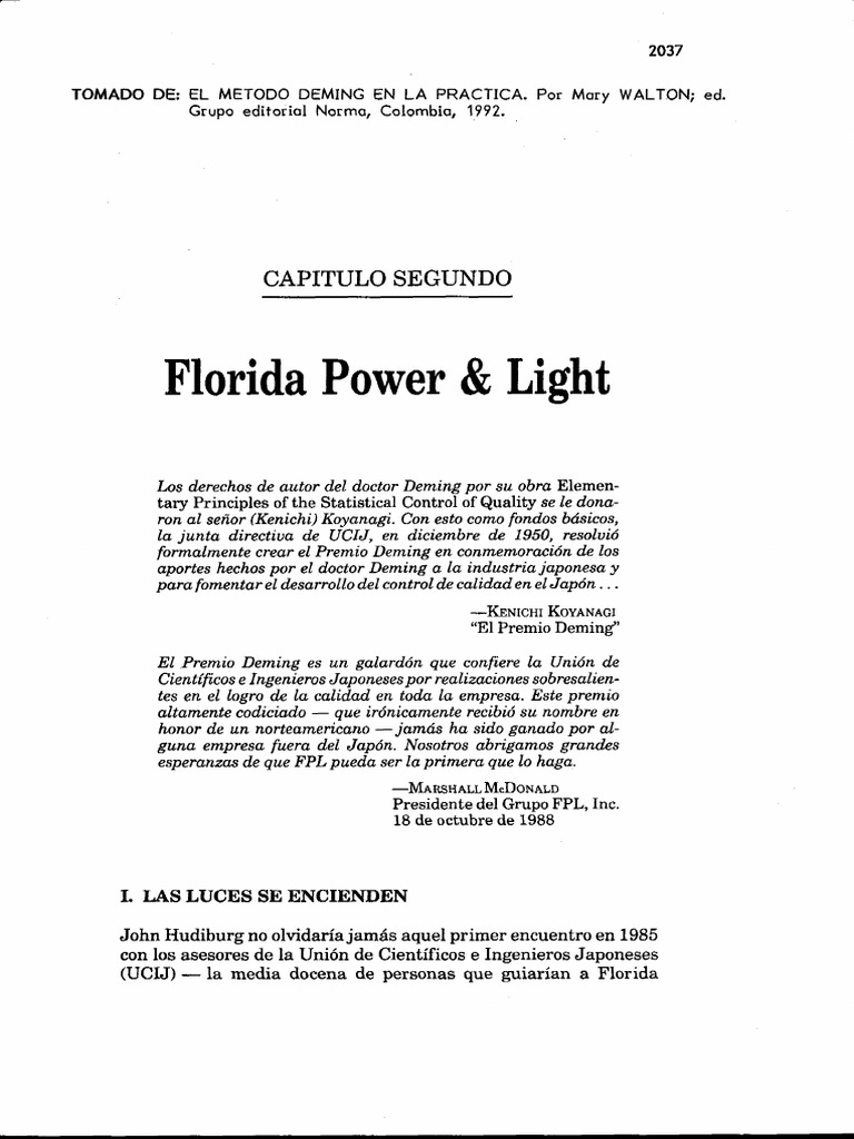 Caso FPL A2037 | PDF