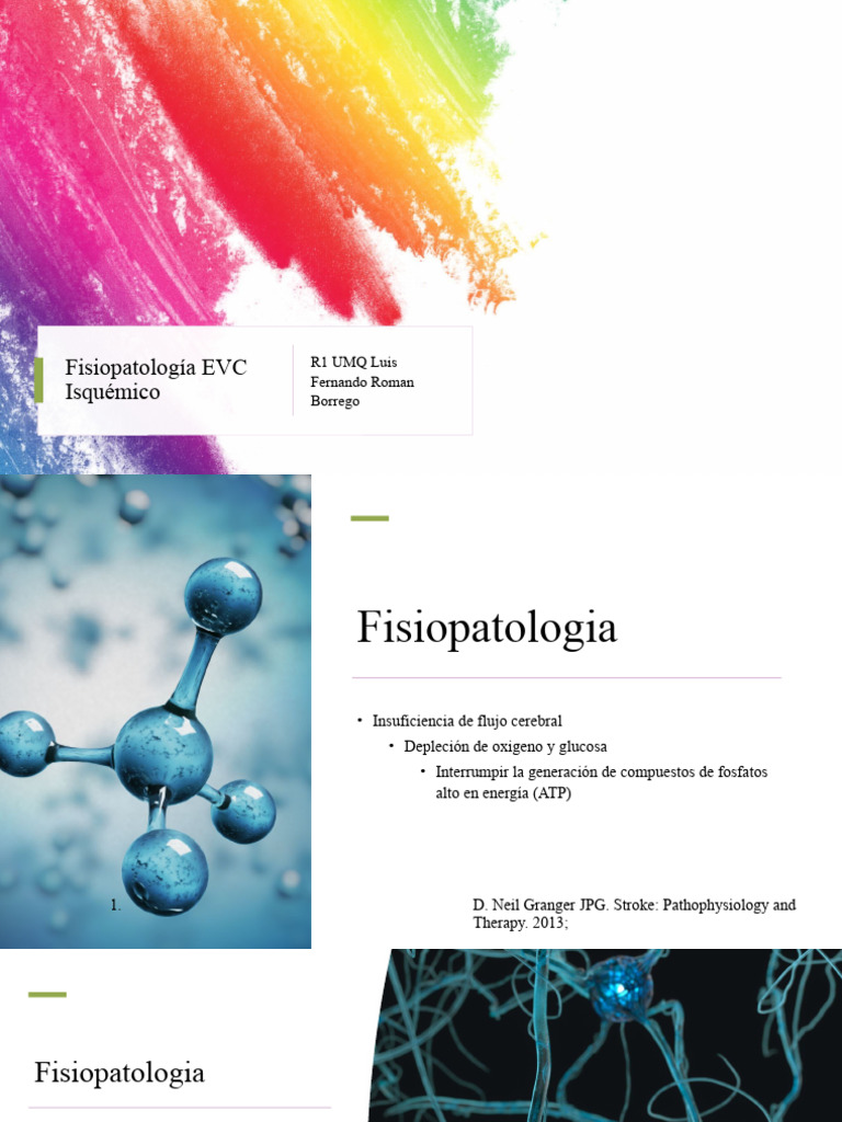 Fisiopatología del EVC Isquémico | PDF | Edema | Inflamación