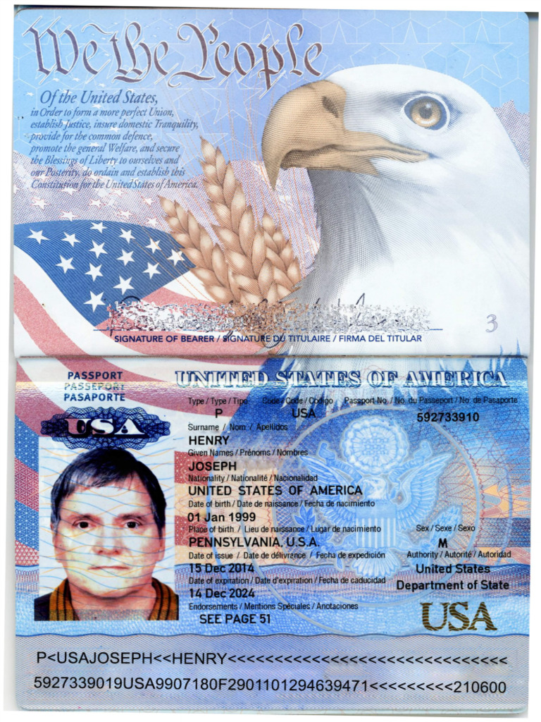 Joseph Passport | PDF