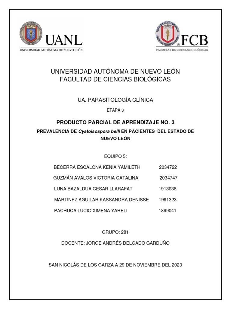 Pia Equipo 5 Para. Clínica | PDF | VIH | Especialidades Medicas