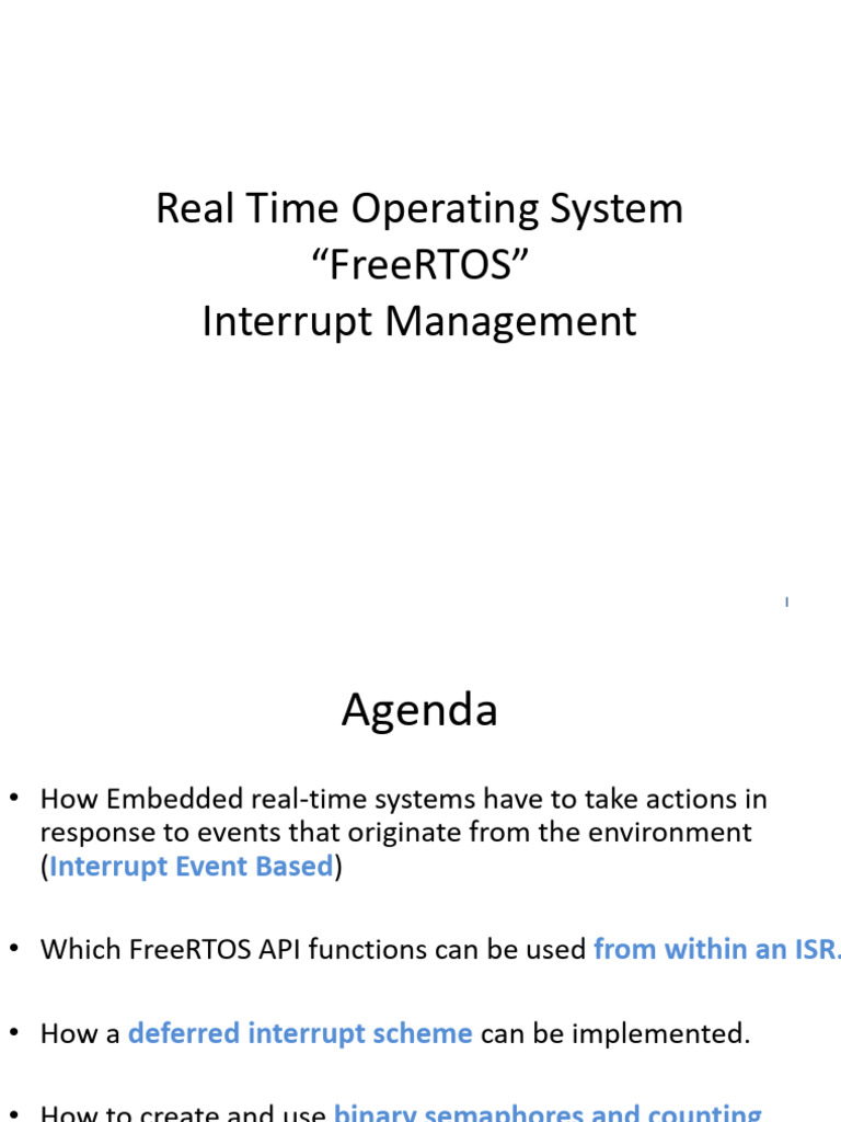 6 Interrupt Managament Semaphore | PDF | Computer Science | Computer ...