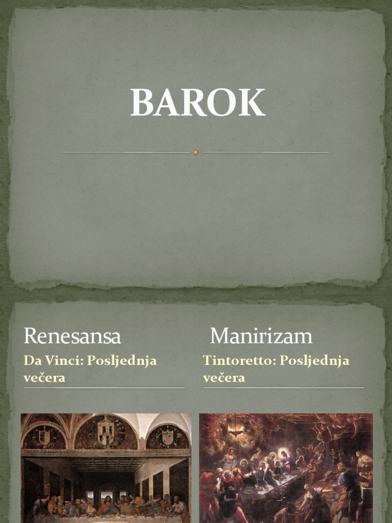 BAROK Arhitektura I Kiparstvo | PDF