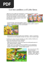 Los Tres Cerditos y El Lobo Feroz | PDF
