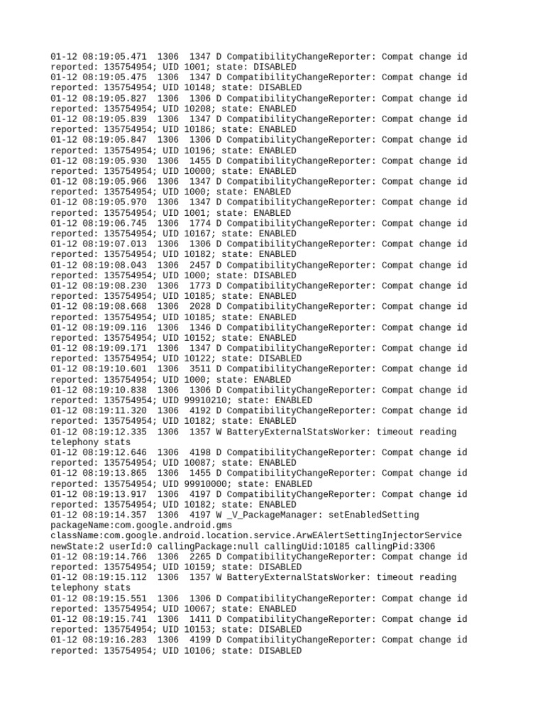 Log | PDF | Utility Software | Cybernetics
