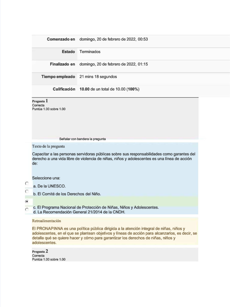 PDF Cuestionario Final Modulo 3 Compress | PDF | Academic Degree | Qualifications