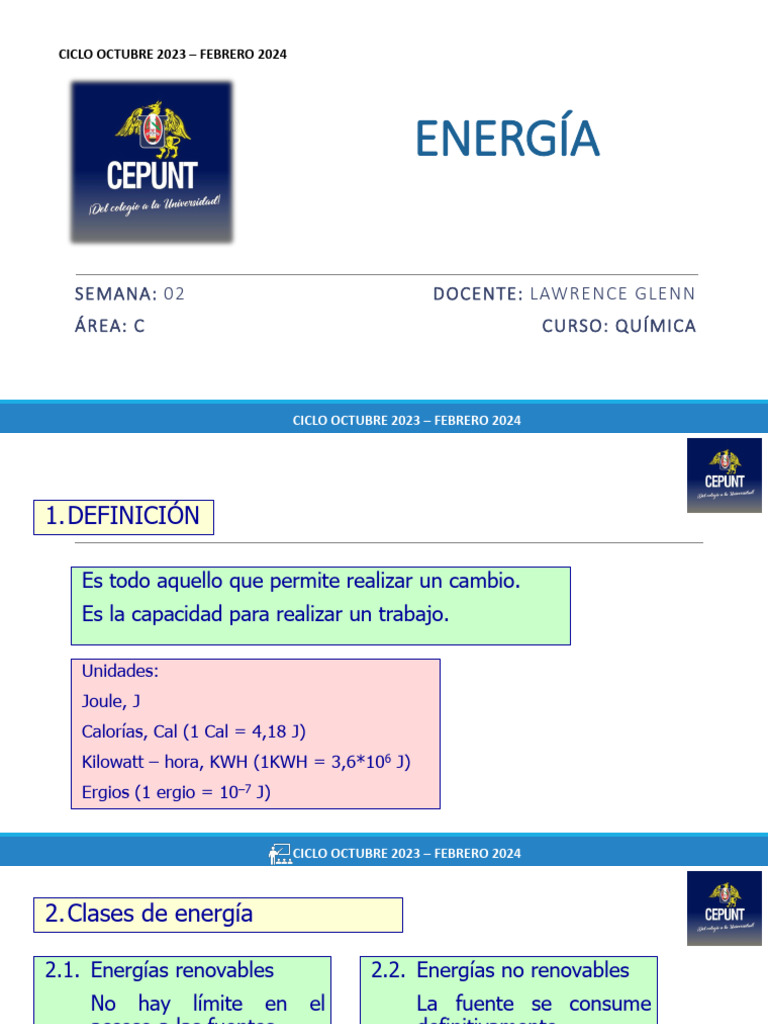 02 Energía - Letras | PDF | Energía renovable | Calor