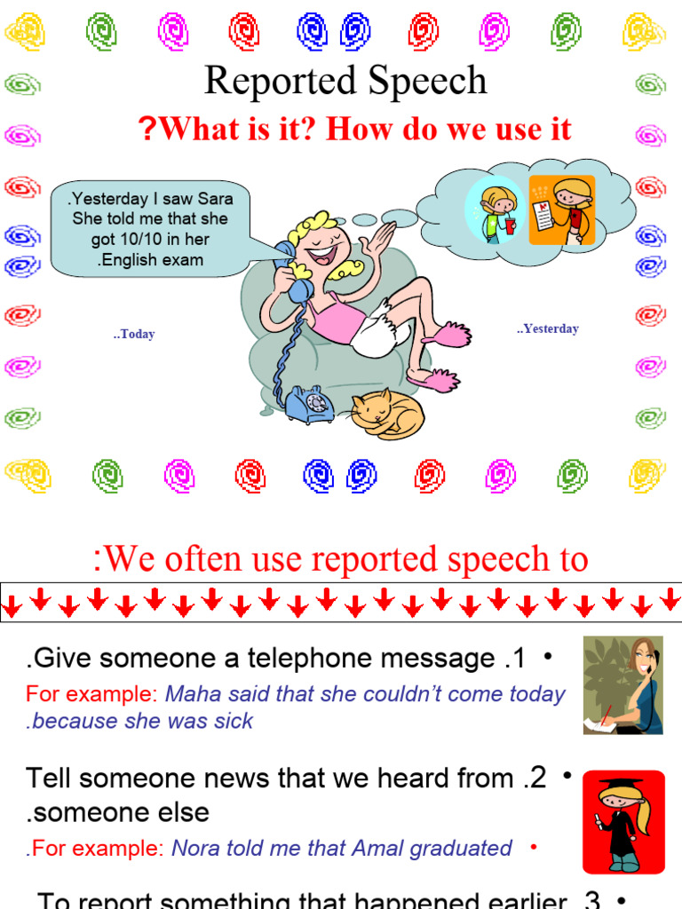 Reported Speech | PDF