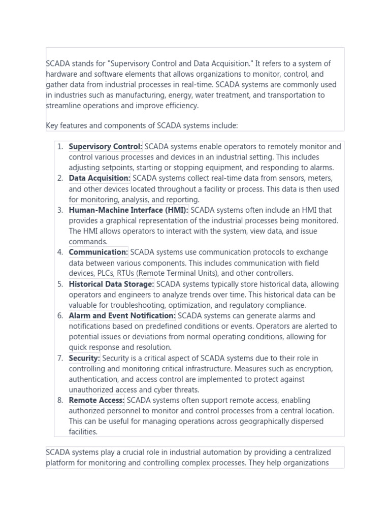SCADA | Download Free PDF | Scada | Computing