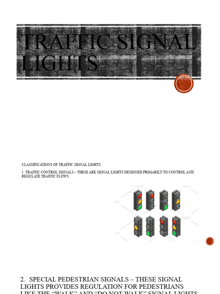 Traffic-signal-lights | PDF | Traffic | Traffic Light