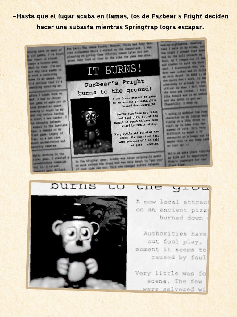 PARTE 6 Del Libro - FNAF | PDF