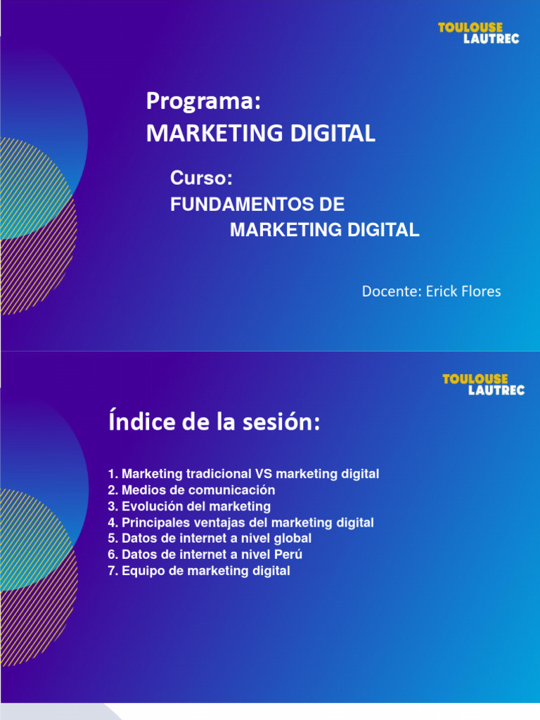 FUNDAMENTOS DE MARKETING DIGITAL - Clase 1 | PDF