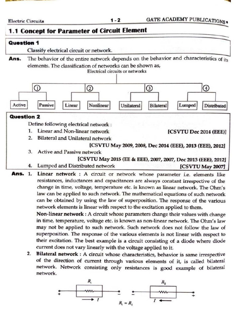 Electrical Circuit | PDF