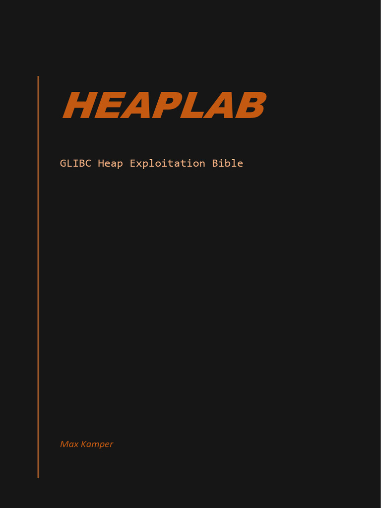 HeapLab - GLIBC Heap Exploitation | PDF | Data | Computing