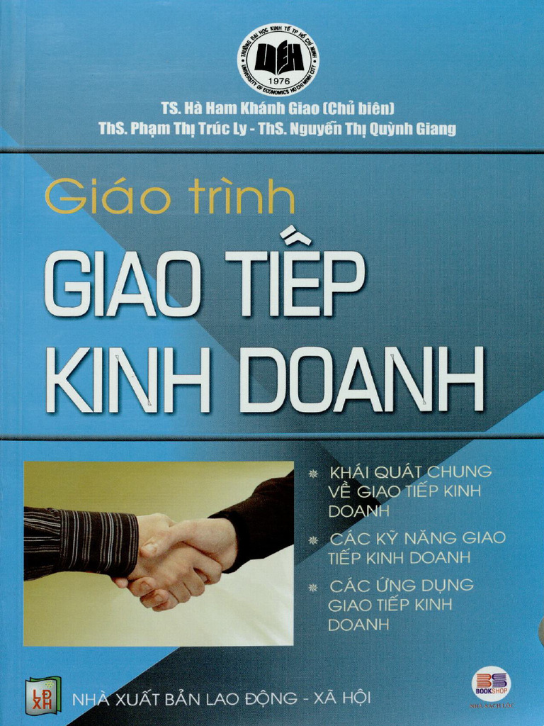 Giao Trinh Giao Tiep Kinh Doanh - Hà Nam Khánh Giao Khanh | PDF