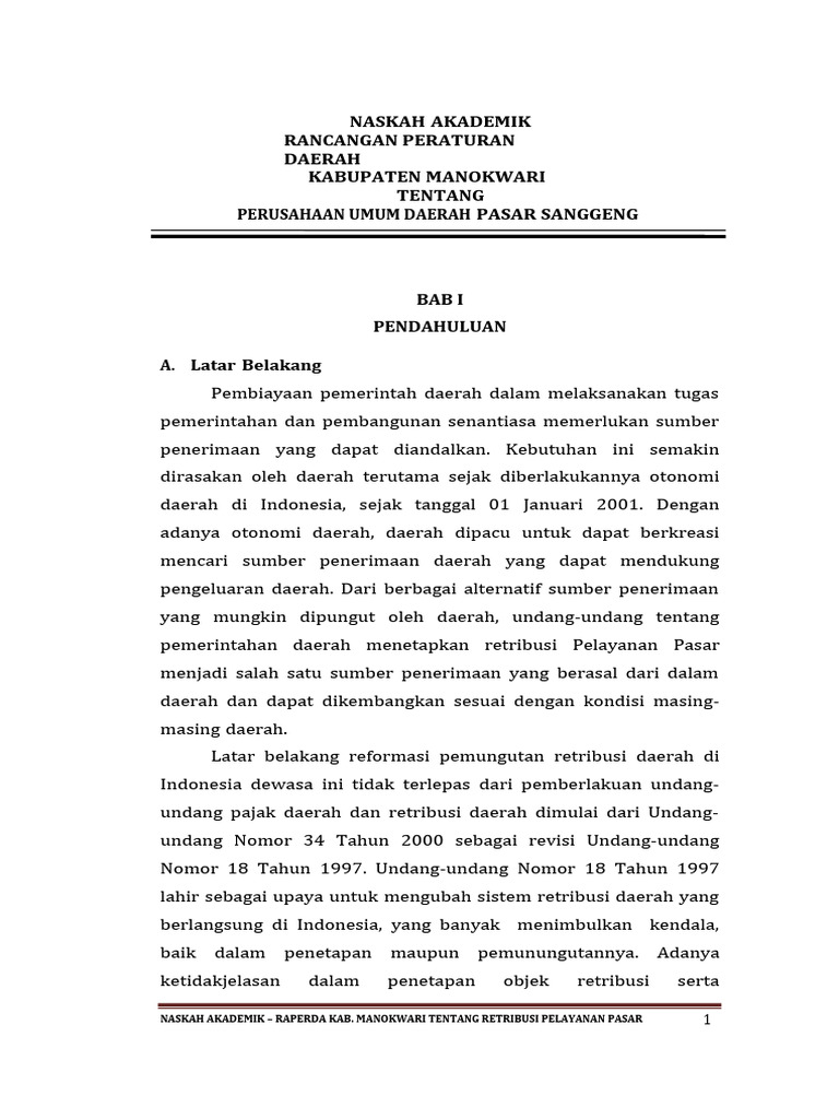 PERANCANGAN UU | PDF