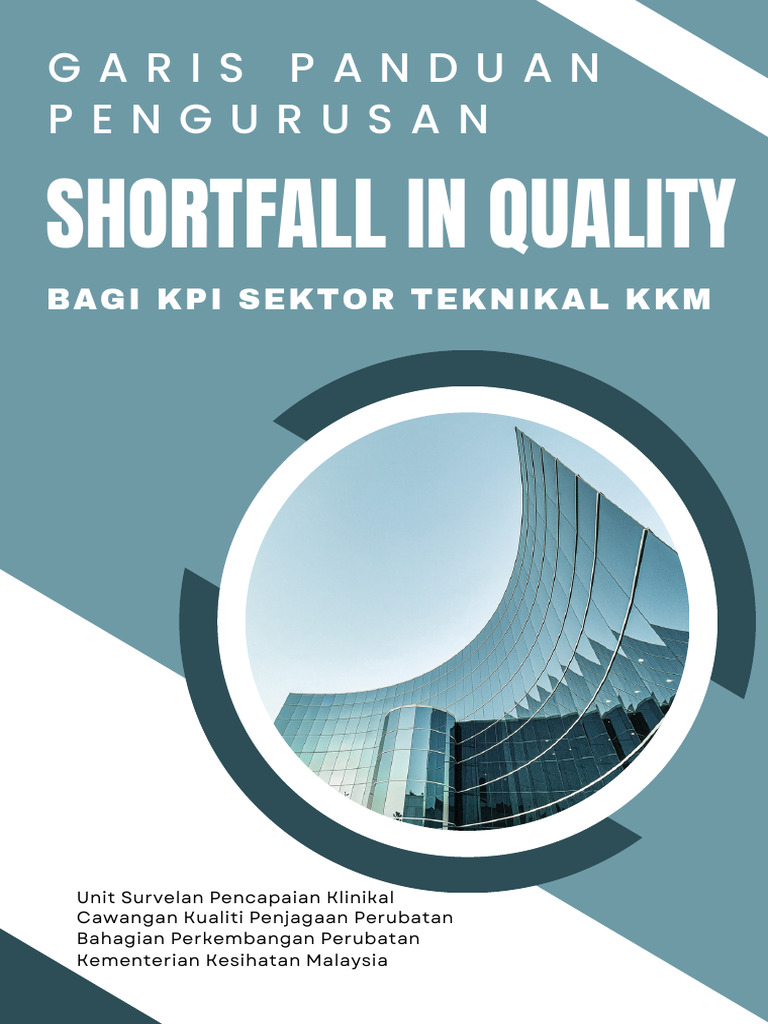 Garis Panduan Pengurusan Shortfall in Quality (SIQ) | PDF Garis Panduan Pengurusan Shortfall in Quality (SIQ) | PDF