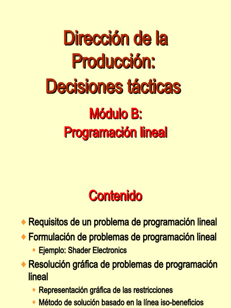 2.-Programaciòn Lineal Mayo20 | Descargar gratis PDF | Programación lineal