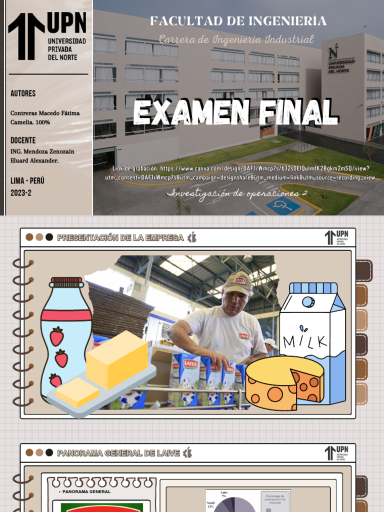 Final Invope Contreras | PDF | Business | Programación dinámica