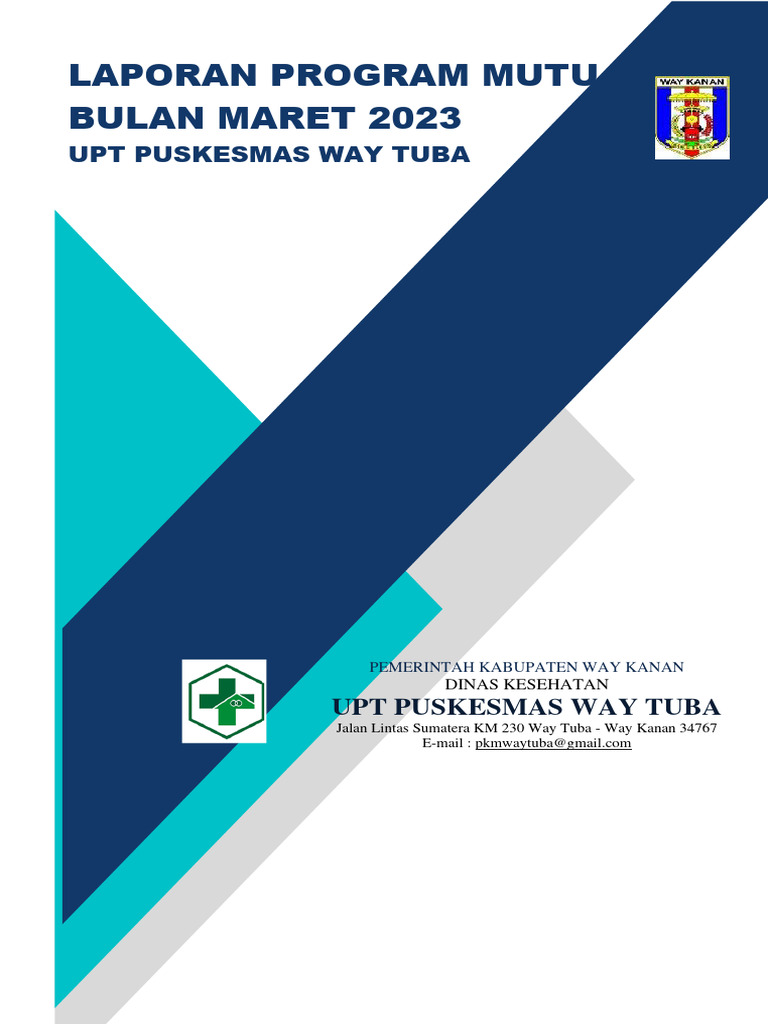 Laporan Mutu Puskesmas Way Tuba | PDF | Sains & Matematika